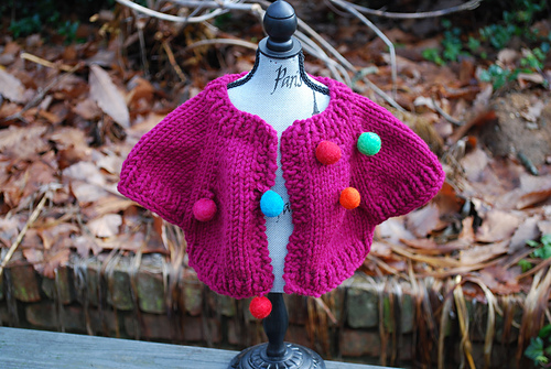 Ravelry: Quick Knit Baby Shrug pattern by Natalie Haban