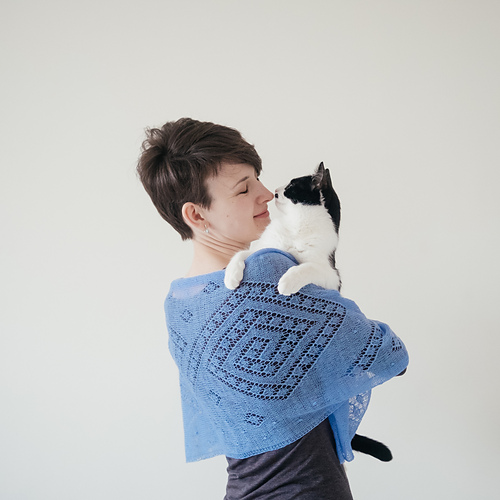 Ravelry: Find The Way Stole pattern by Marina Guseva