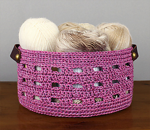 Ravelry: Bricks Basket pattern by Julie King