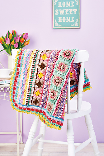 Ravelry: Crochet-Along Blanket pattern by Corinne Bradd