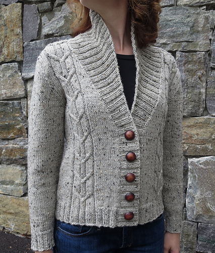 Ravelry: Autumn Morning Cardigan pattern by Danielle Chalson