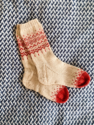 Ravelry: Stronger than the Storm Socks pattern by Bloom & Create ...