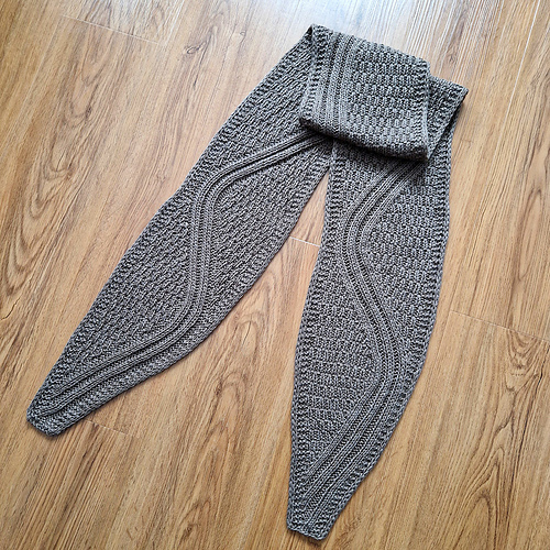 Ravelry: Rib Rib Scarf pattern by Lisa Hannes