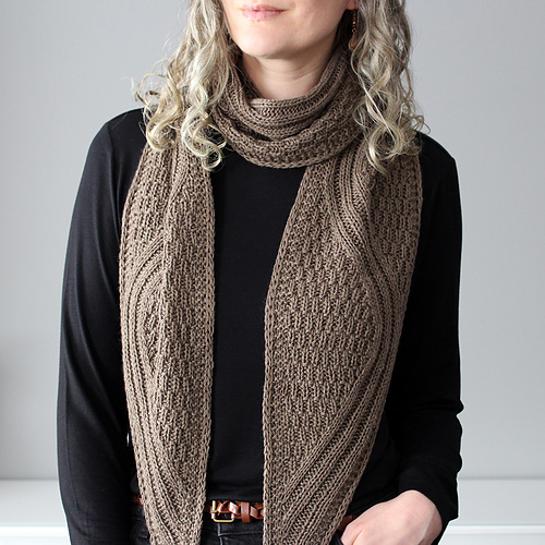 Ravelry: Rib Rib Scarf pattern by Lisa Hannes