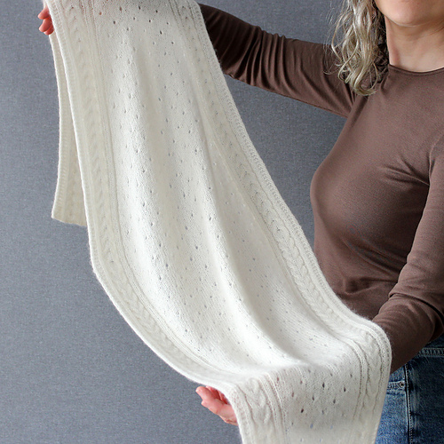 Ravelry: Sparkling Water Wrap pattern by Lisa Hannes