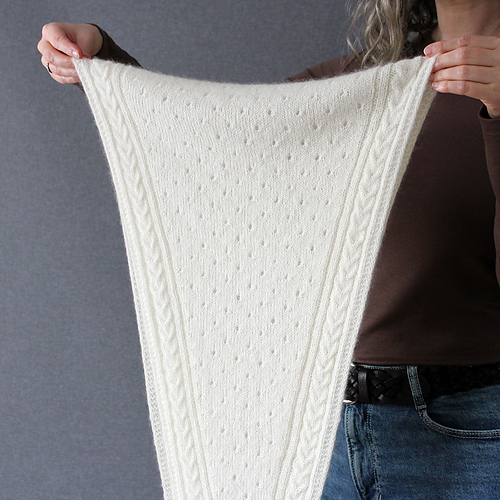 Ravelry: Sparkling Water Wrap pattern by Lisa Hannes