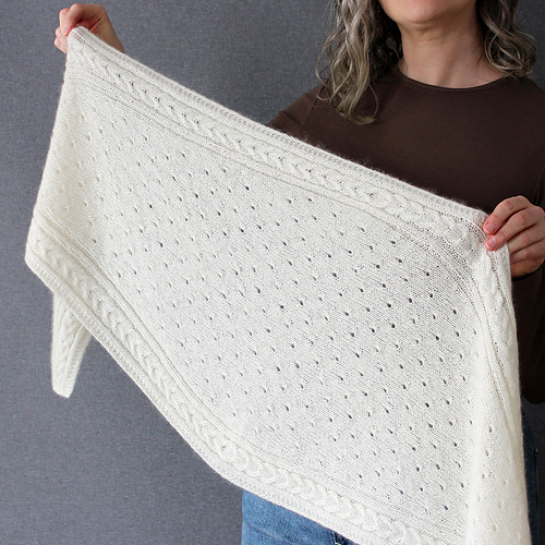 Ravelry: Sparkling Water Wrap pattern by Lisa Hannes