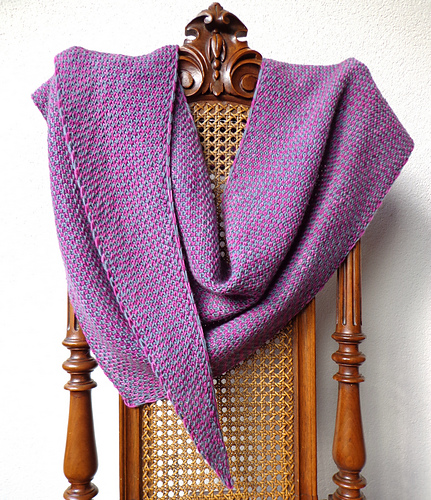 Ravelry: Linen Weave Boomerang pattern by Susan Ashcroft