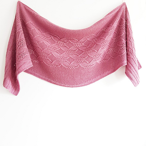 Ravelry: Rose Garden Wrap pattern by Lisa Hannes