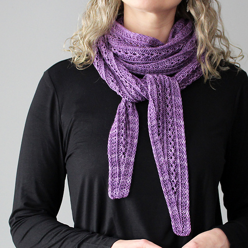 Ravelry: My Little Lace Scarf pattern by Lisa Hannes
