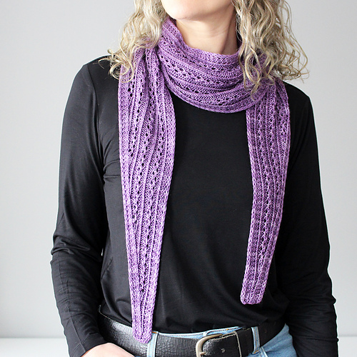Ravelry: My Little Lace Scarf pattern by Lisa Hannes