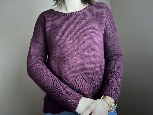Ravelry: Hollyberry Sweater pattern by coraline kerisit