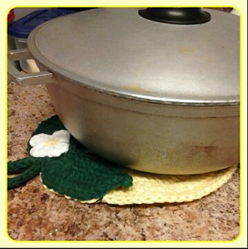 Ravelry: Cute Lemon Trivet pattern by Jessica Mendez