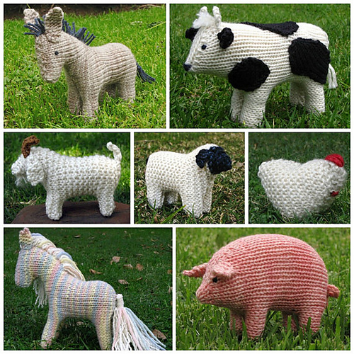 Ravelry: Farm Animals - patterns