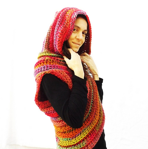 Ravelry: Girl on Fire Crochet Vest pattern by Cecilia Losada