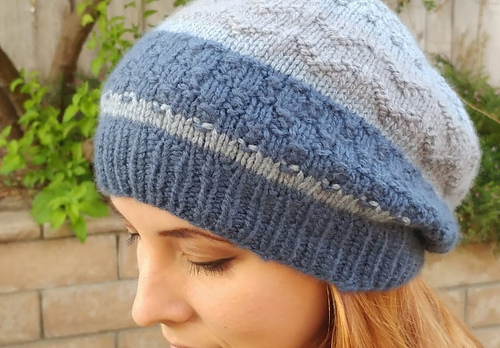 Ravelry: Great Smoky Mountains Beanie pattern by Nancy Bates