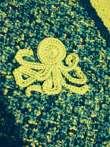 Ravelry: 8 or 4 Legged Octopus Applique pattern by Manda Proell