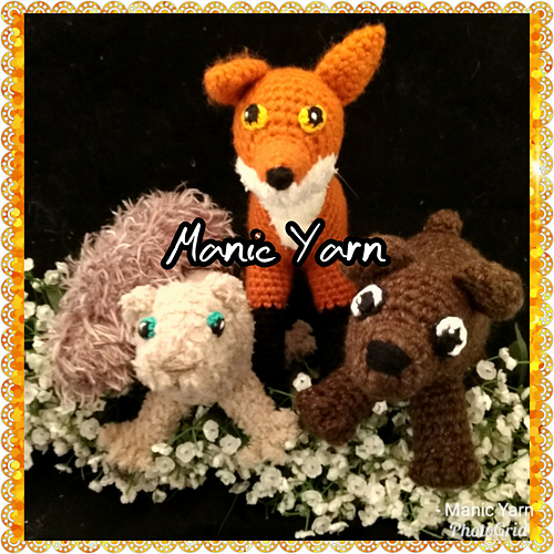 Ravelry: Fennel the Foxy Fox pattern by Manic Yarn