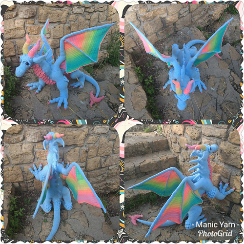 Ravelry: Seraphin Dragon pattern by Manic Yarn