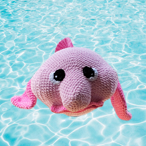 Ravelry: Pinky the Blobfish pattern by Manic Yarn