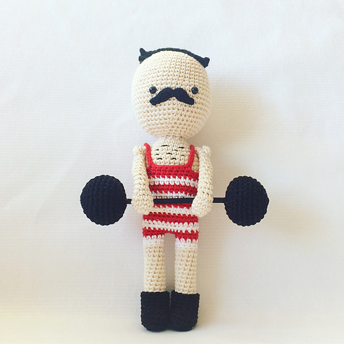 Ravelry: Jules the strongman pattern by manuskacrochet