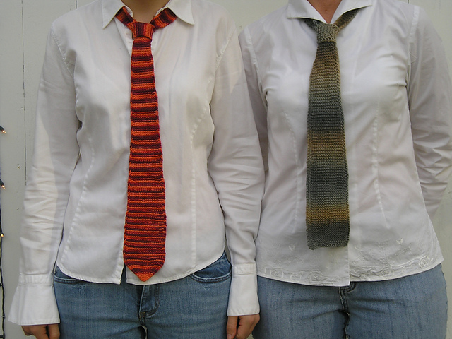 Ravelry: Basic Garter Stitch Tie pattern by Marci Richardson