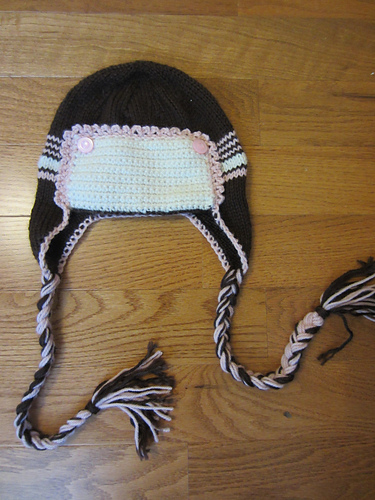 Ravelry: Ear flap bomber hat pattern by Marcie Moore