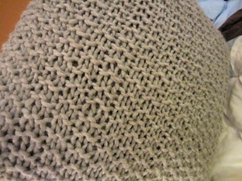 Ravelry: Big Knit Pillow pattern by Marcie Moore