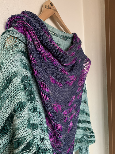 Ravelry: Cuddle Puddle Wrap pattern by Darci Kern