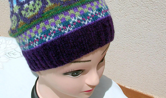 Ravelry: margey49's Owl fair isle hat