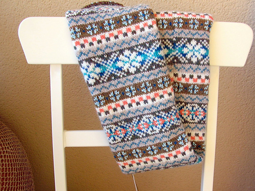 Ravelry: Border Fair Isle Scarf pattern by Helen Gray Designs