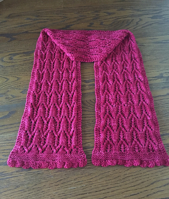 Ravelry: margodile's Gothic Lace Scarf