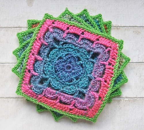 Ravelry: Shell Collection 6" Granny Square pattern by Shelley Husband