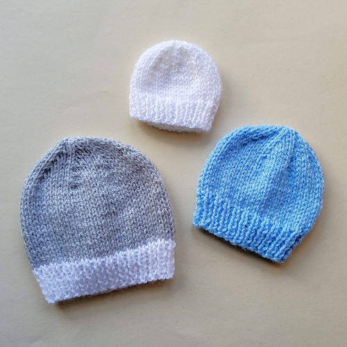 Ravelry: Plain and Simple Baby Hat pattern by marianna mel