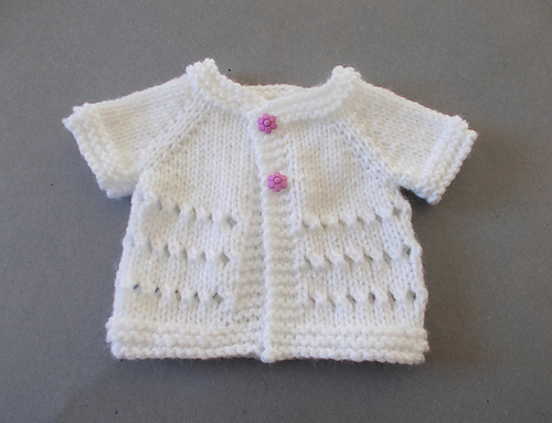 Ravelry: Little Jay - Premature Baby Cardigans pattern by marianna mel