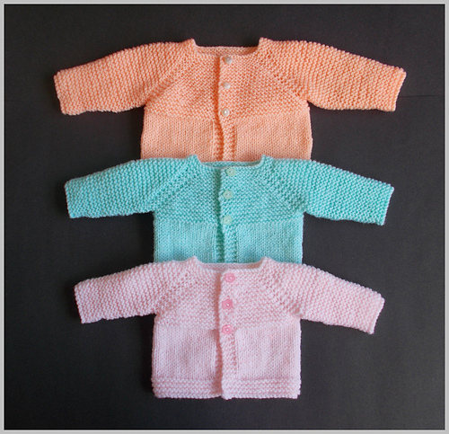 Ravelry: Little Babbity - Preemie Baby Cardigan Jacket pattern by ...