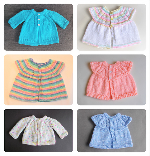 Ravelry: all-in-one baby top pattern by marianna mel