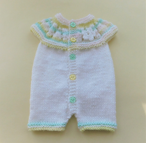 Ravelry: Marianna's All-in-One Romper Suit pattern by marianna mel