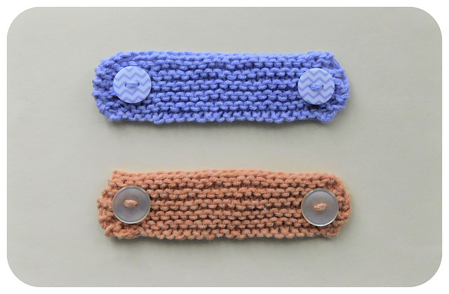 Ravelry: Easy Ear Saver Mask Extenders pattern by marianna mel