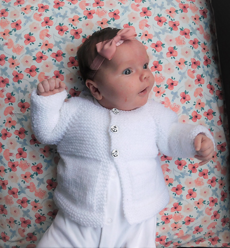Ravelry: Babbity Baby Jacket pattern by marianna mel