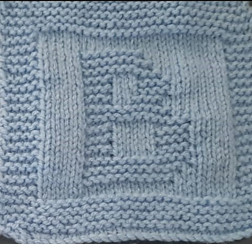 Ravelry: Letter Square - Letter B pattern by marianna mel