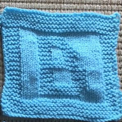 Ravelry: Letter Square - Letter B pattern by marianna mel