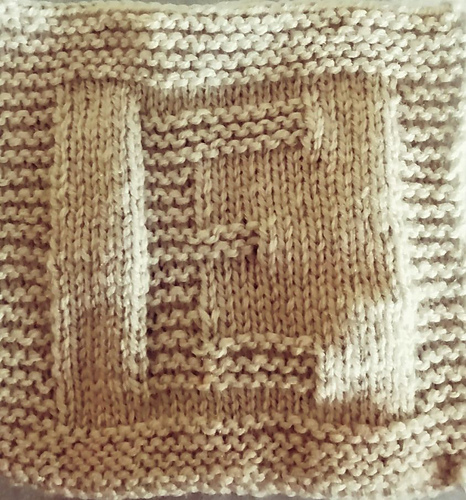 Ravelry: Letter Square - Letter E pattern by marianna mel