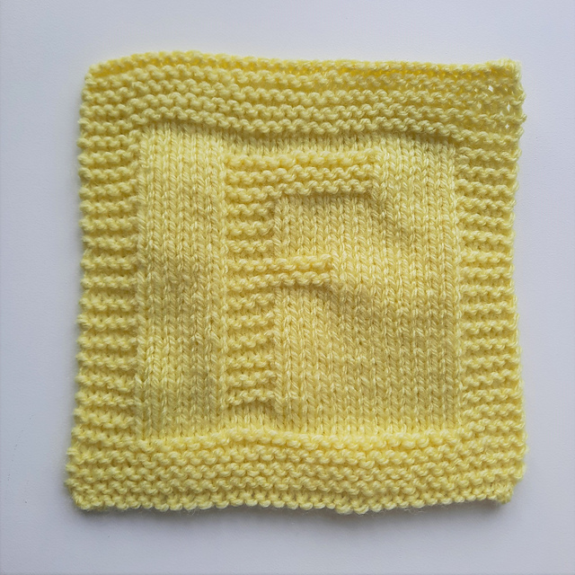 Ravelry: Letter Square - Letter F pattern by marianna mel