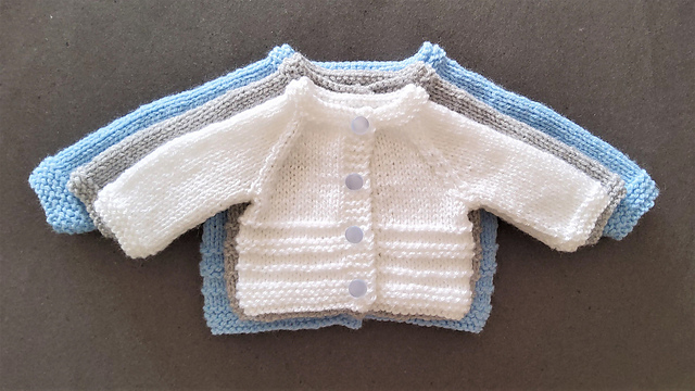 Ravelry: Cacey Baby Cardigan pattern by marianna mel