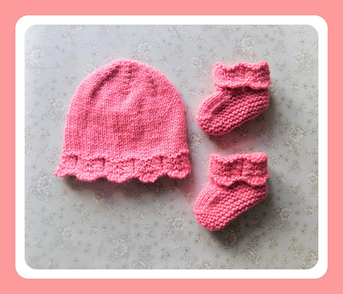 Ravelry: Amara Baby Booties pattern by marianna mel
