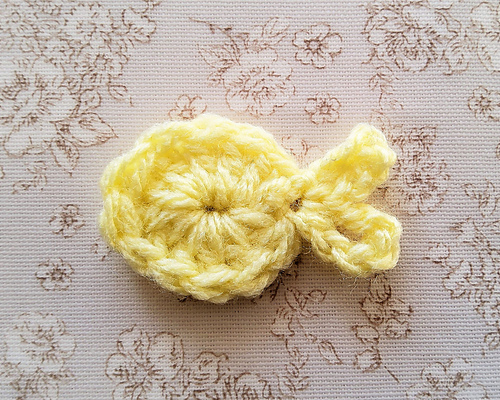 Ravelry: Easy Little Fish Applique pattern by marianna mel