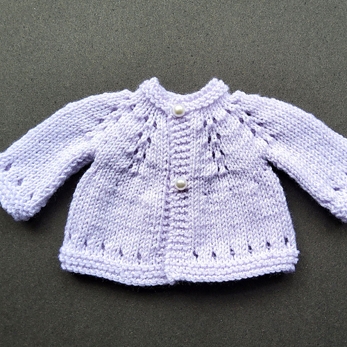 Ravelry: Carla Premature Baby Cardigan pattern by marianna mel