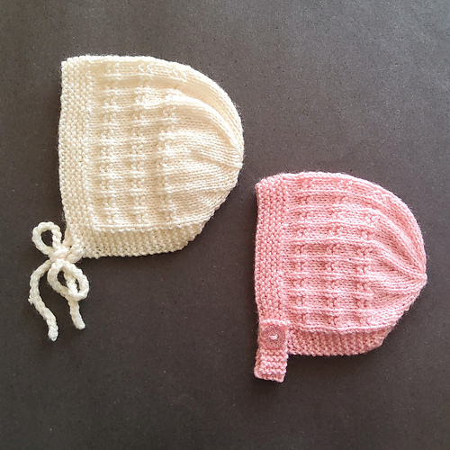 Ravelry: Jeannie Baby Bonnets pattern by marianna mel