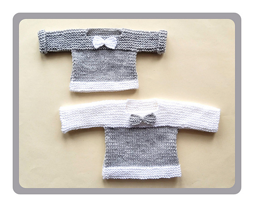 Ravelry: LITTLE CHAY Easy Pullover Sweater pattern by marianna mel